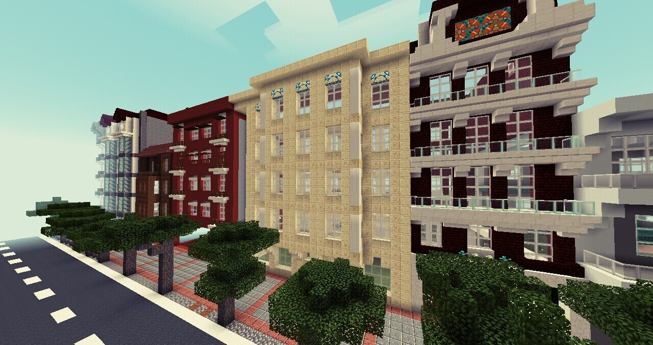 City Life Street - Minecraft Minecraft Map