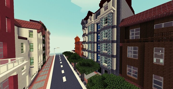City Life Street - Minecraft Minecraft Map