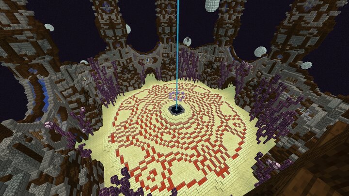 The End Transformation - PVP Arena - End Spawn - End Kingdom Minecraft Map