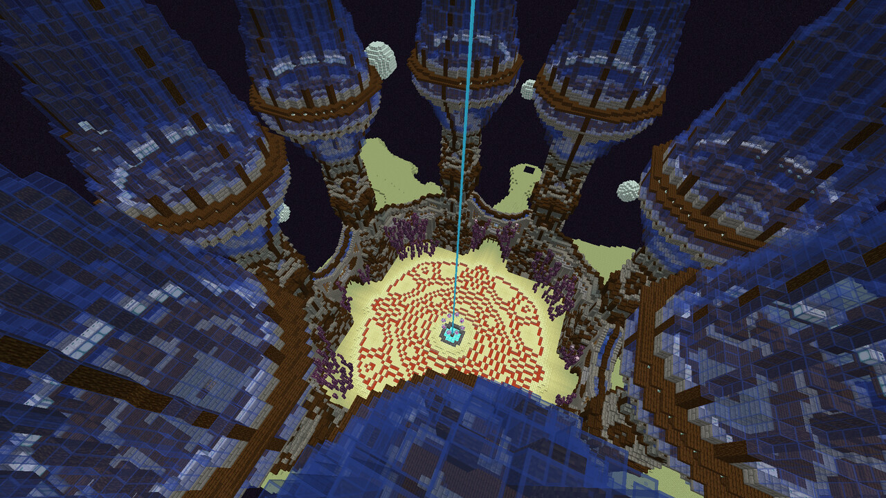 The End Transformation - PVP Arena - End Spawn - End Kingdom Minecraft Map