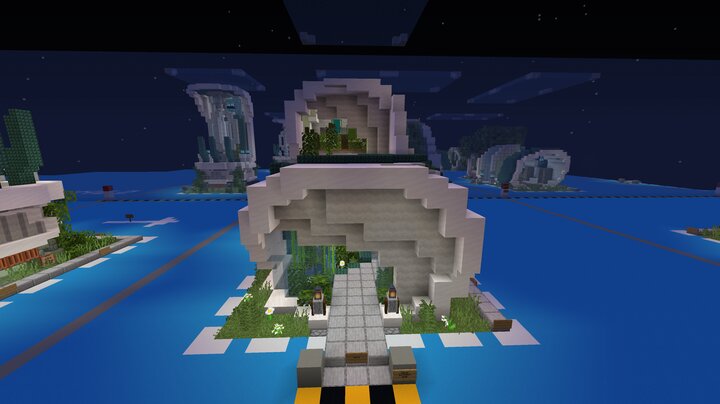 Solarpunk Contemporary Builds Minecraft Map