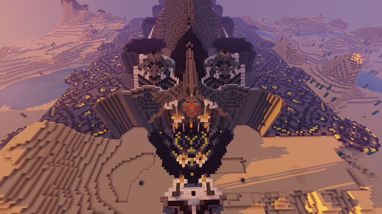 Unfinished mega kingdom Minecraft Map