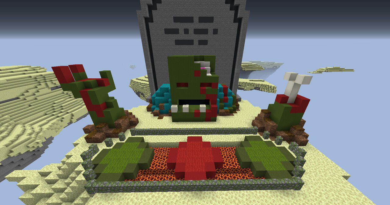 Boss Battles - 1v1 pvp Minecraft Map