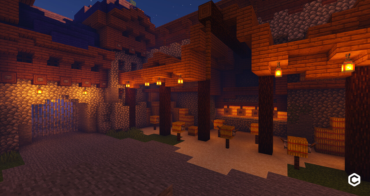 Mercenary Camp Minecraft Map