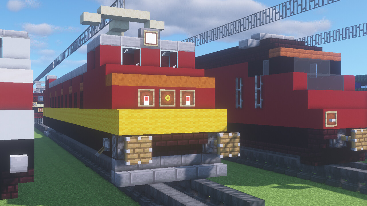 Indian Railways Electric Locomotive WAP-4 | 1.5:1 Minecraft Map