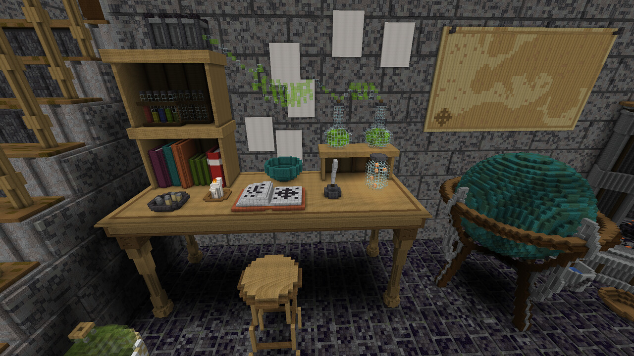 The Artificer's Study Minecraft Map