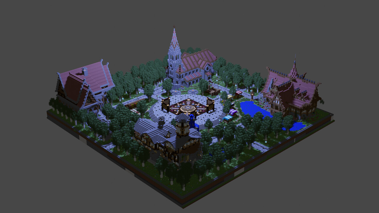 Medival Spawn Minecraft Map