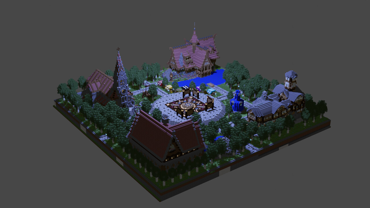 Medival Spawn Minecraft Map