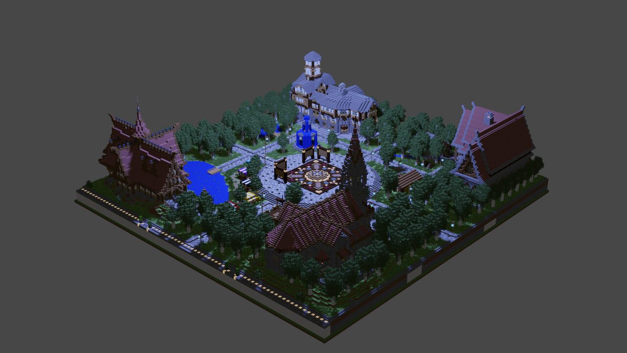 Medival Spawn Minecraft Map