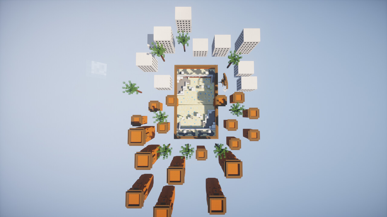 Aim_Dust csgo Minecraft Map