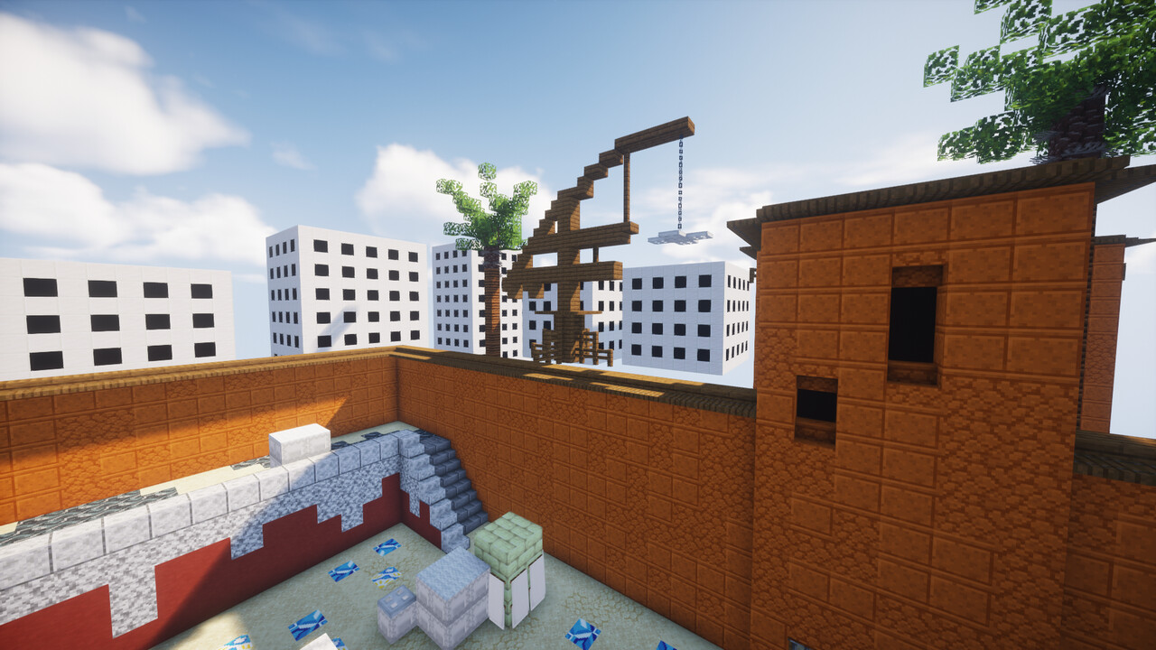 Aim_Dust csgo Minecraft Map