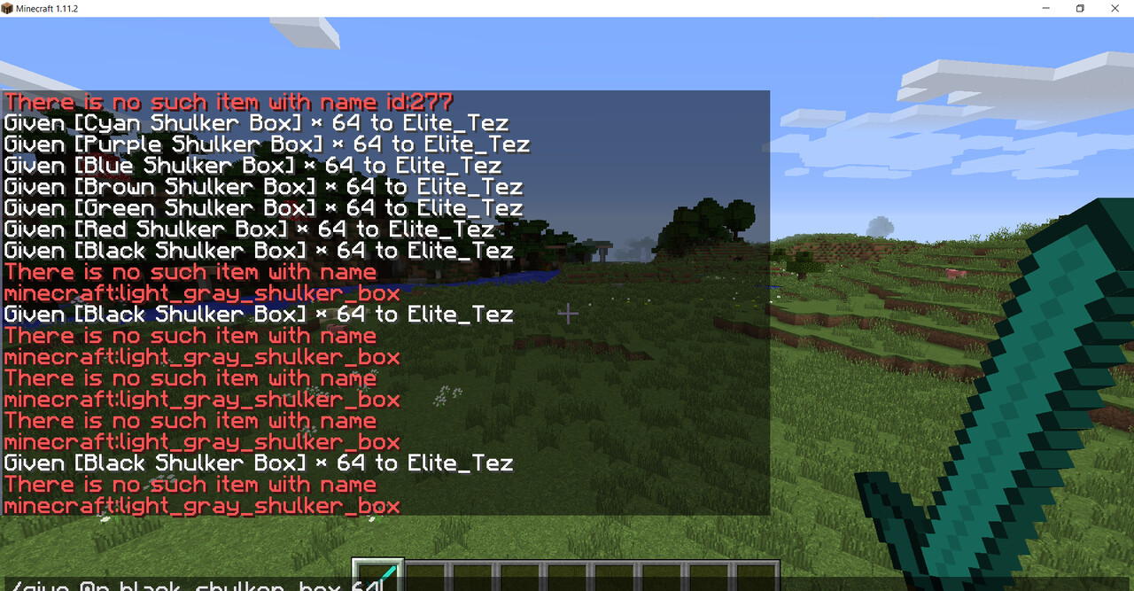 1.11.2 Illegally Stacked Items Minecraft Map