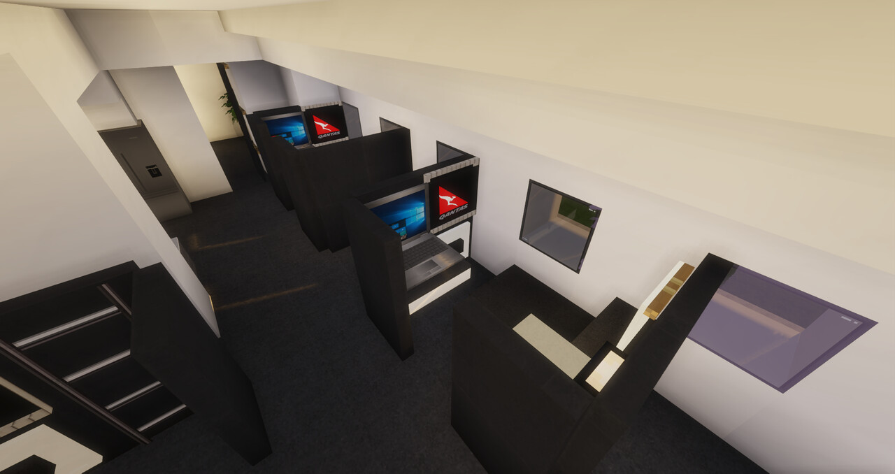 Qantas Fleet (Updated + Download) Minecraft Map