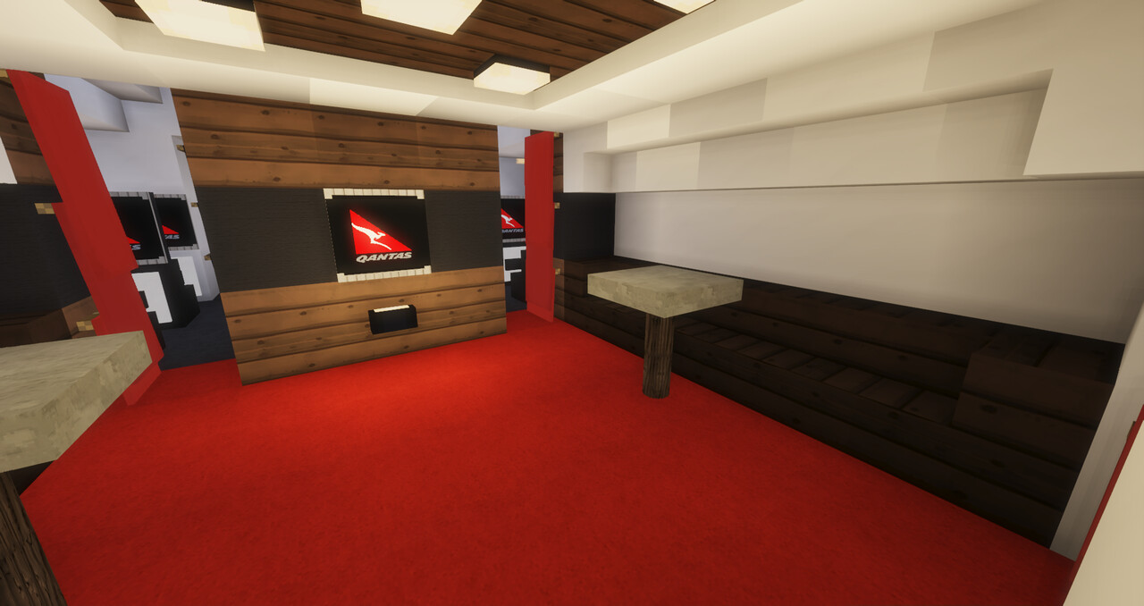 Qantas Fleet (Updated + Download) Minecraft Map