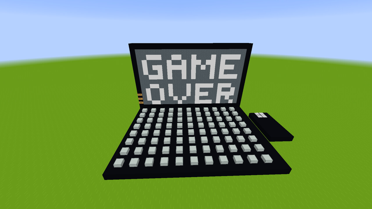 Geforce's Gaming Computer (Game Over) Minecraft Map