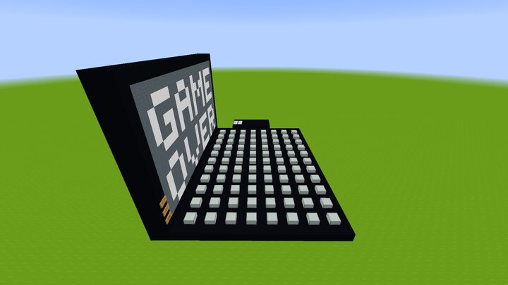 Geforce's Gaming Computer (Game Over) Minecraft Map