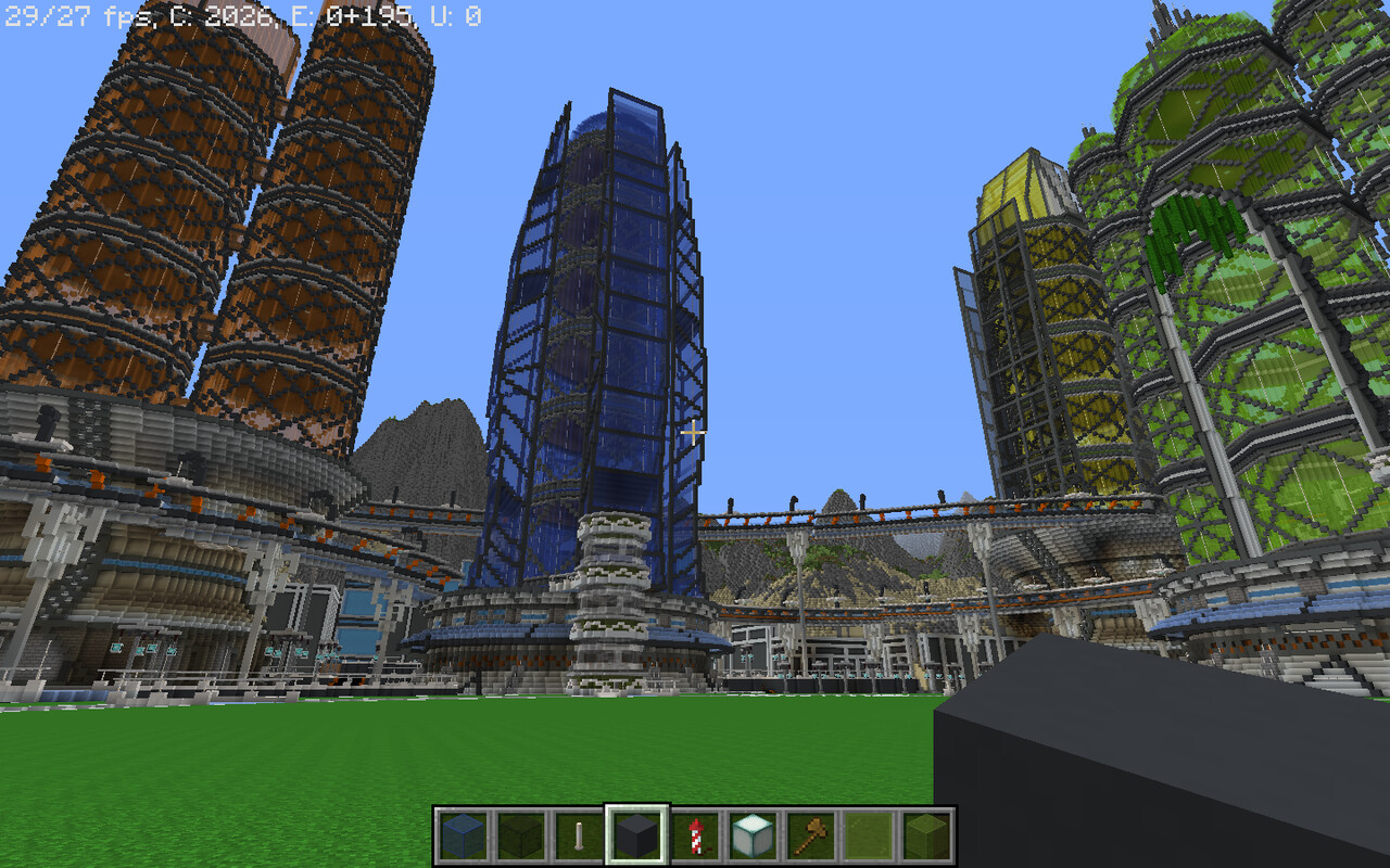 Future City (Big Progress), Download Coming Soon Minecraft Map