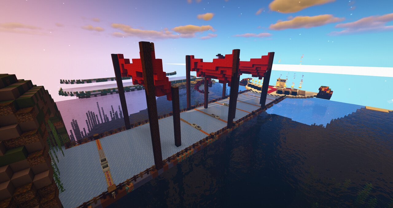 Big Boat Racing 🚣‍♀🚣‍♂| First Cope Minelife | Minecraft Minecraft Map