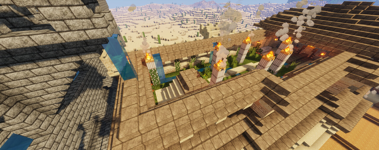 Roman Bath House Minecraft Map