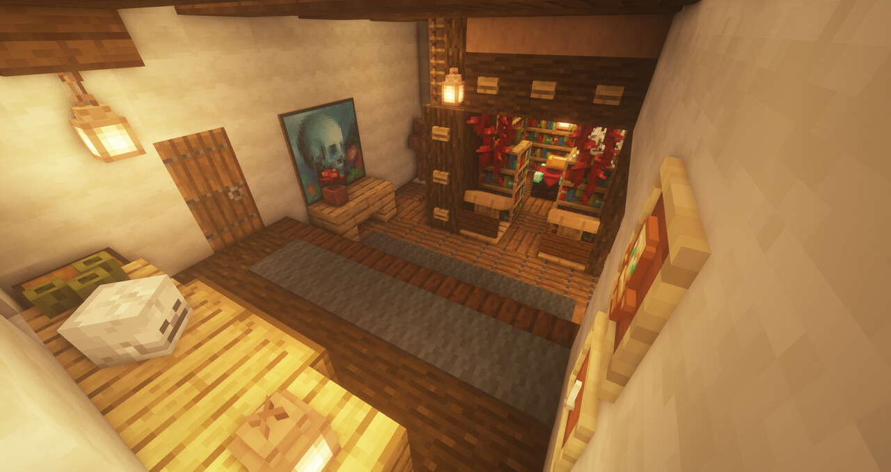 Witchy House - One chunk challenge Minecraft Map