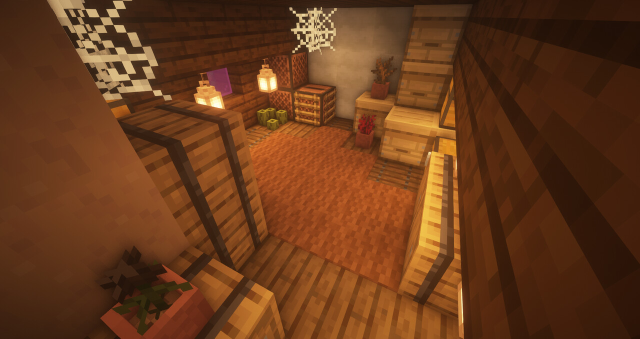 Witchy House - One chunk challenge Minecraft Map
