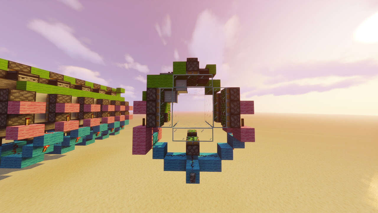 3x3 EASY and FAST Tunnel/Door Minecraft Map