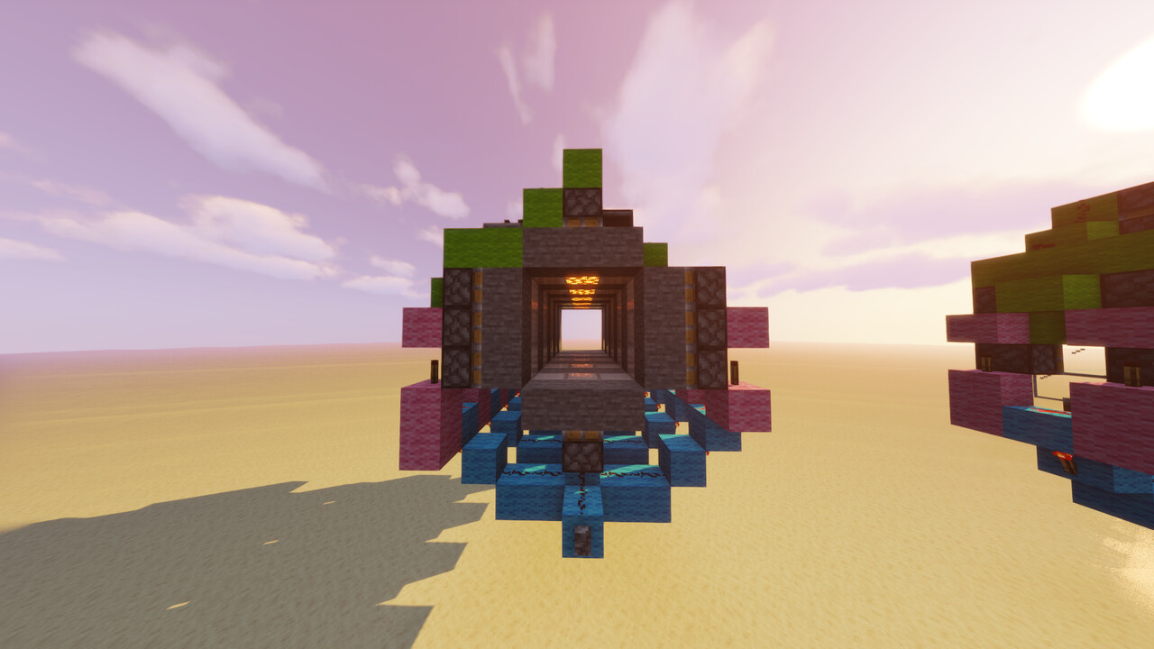 3x3 EASY and FAST Tunnel/Door Minecraft Map