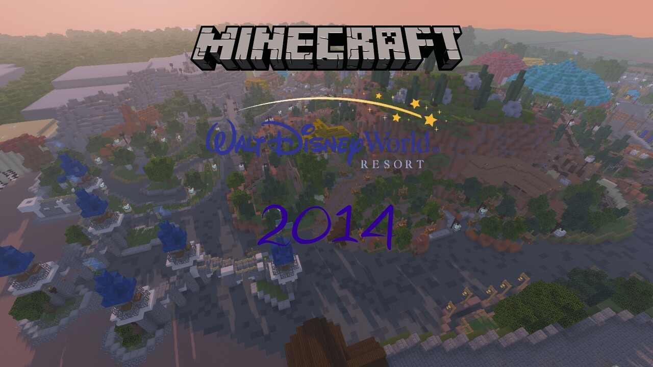 Walt Disney World 2014 Minecraft Map