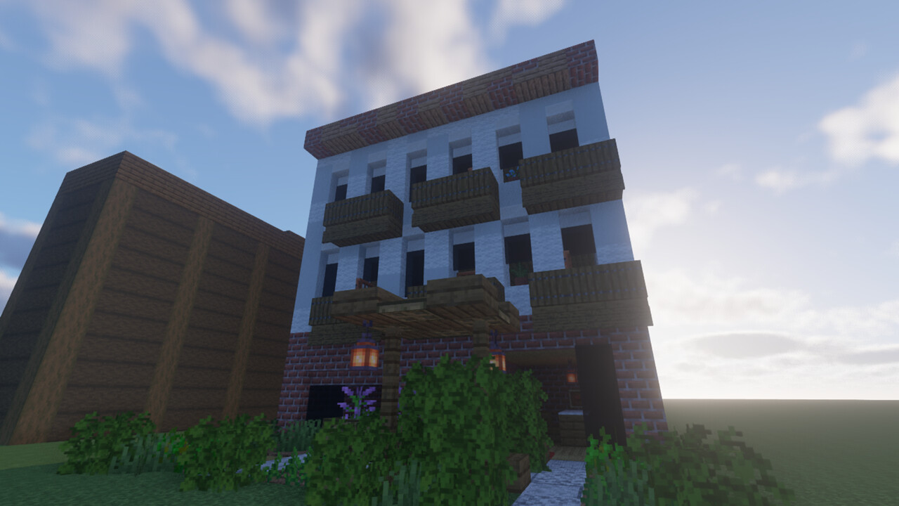 European apartments Minecraft Map
