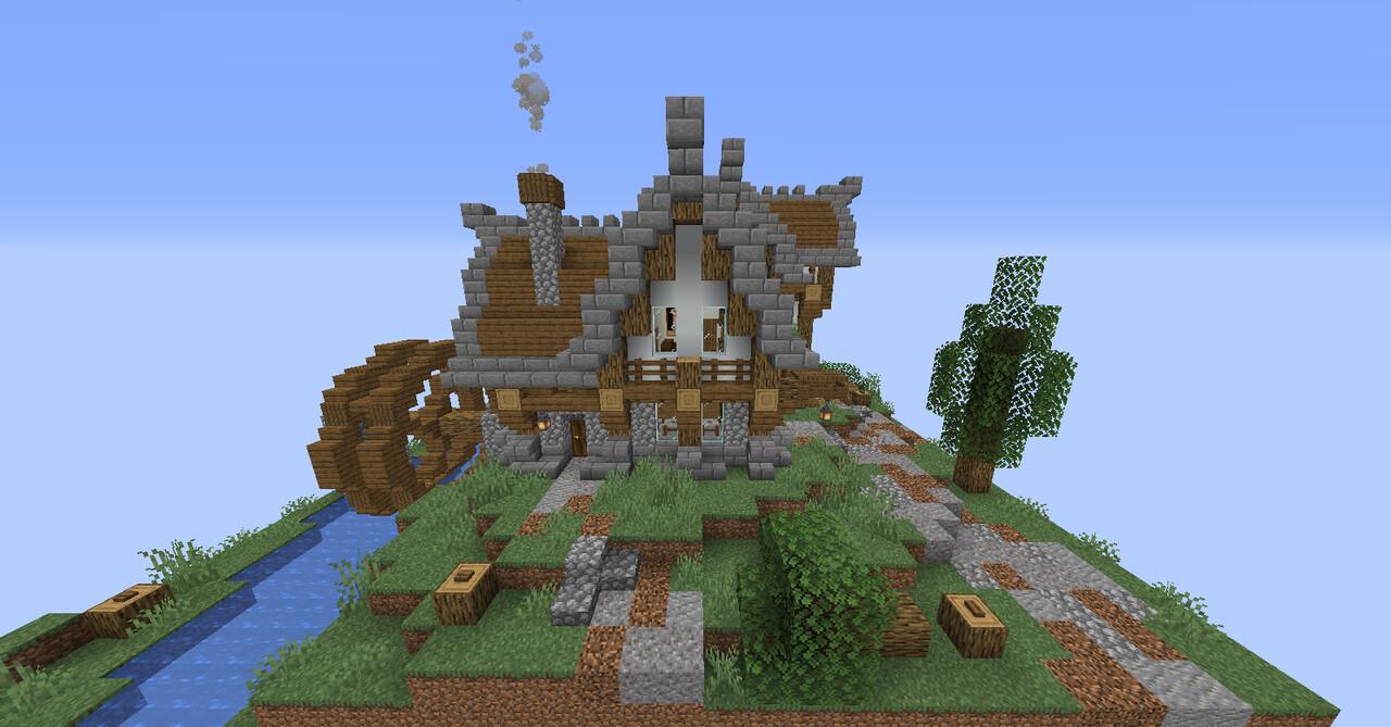 Large Medieval Lumberjack Minecraft Map