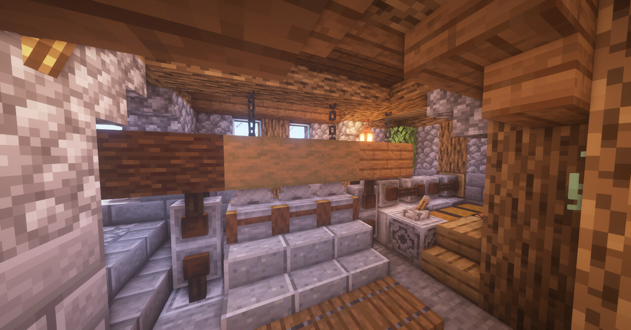 Large Medieval Lumberjack Minecraft Map