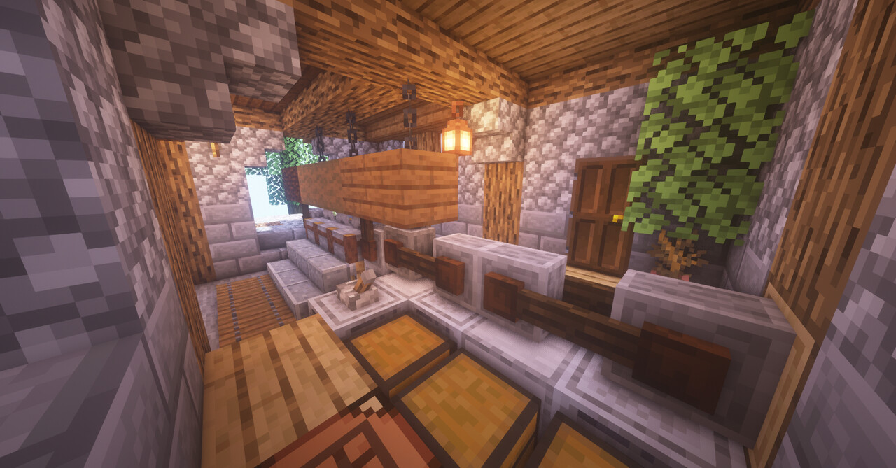 Large Medieval Lumberjack Minecraft Map