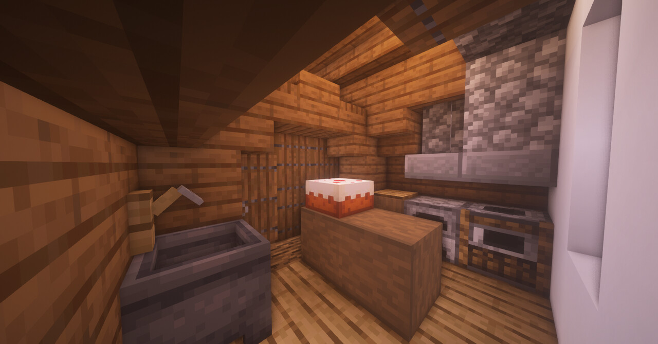 Large Medieval Lumberjack Minecraft Map