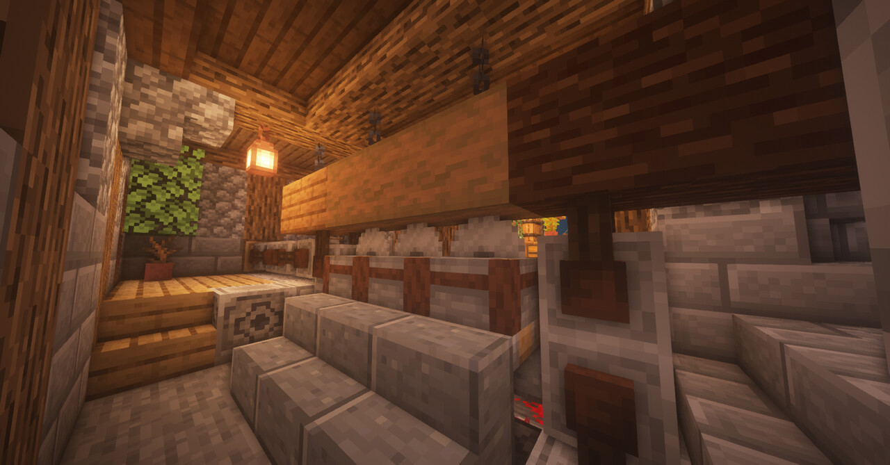 Large Medieval Lumberjack Minecraft Map