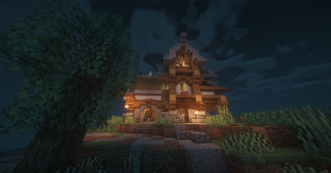 Large Medieval Lumberjack Minecraft Map