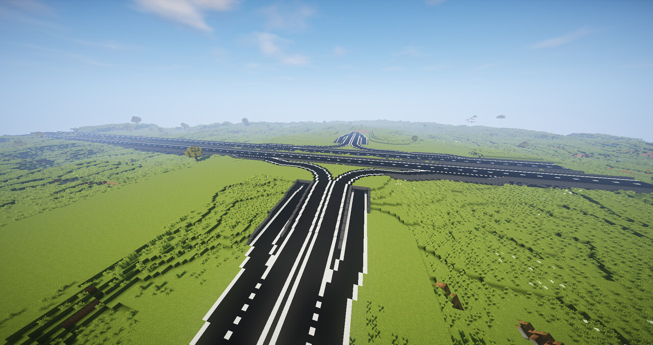 Orly City's Highway Minecraft Map