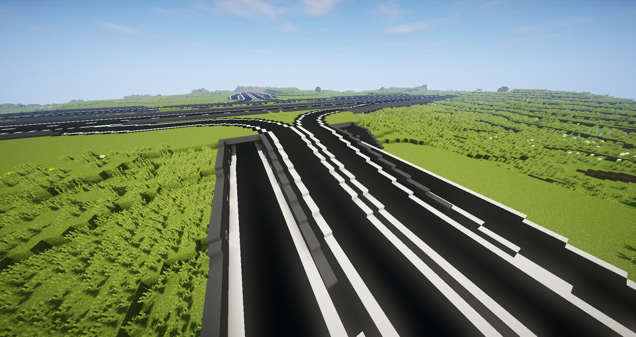 Orly City's Highway Minecraft Map
