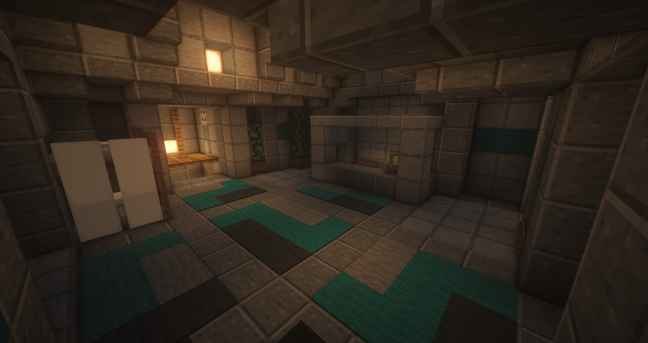 Modern Bunker (Full Bunkertour) Minecraft Map