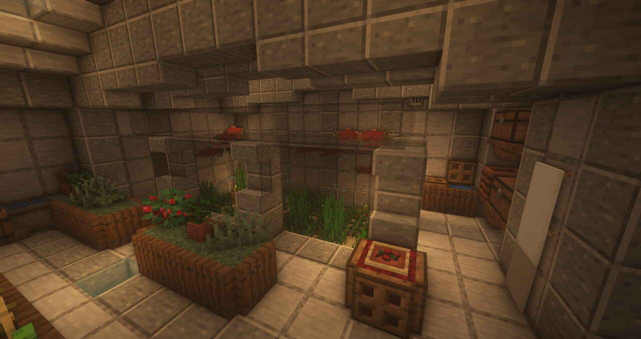 Modern Bunker (Full Bunkertour) Minecraft Map