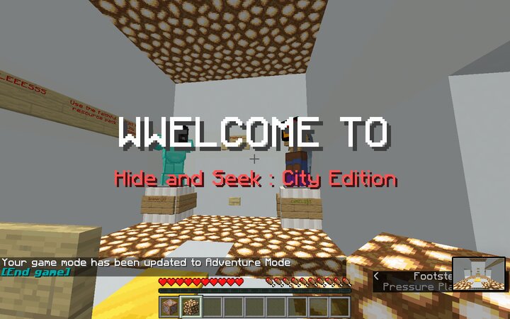 Hide and Seek : City Edition Minecraft Map