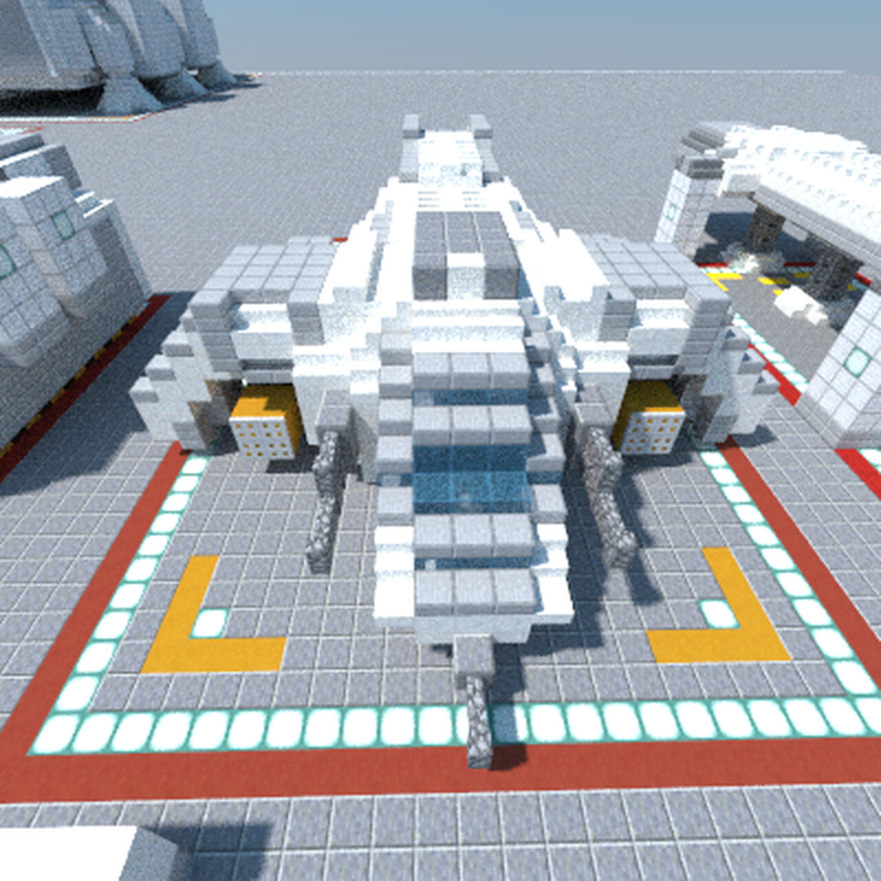 Imperial Dropship and aircrafts Minecraft Map
