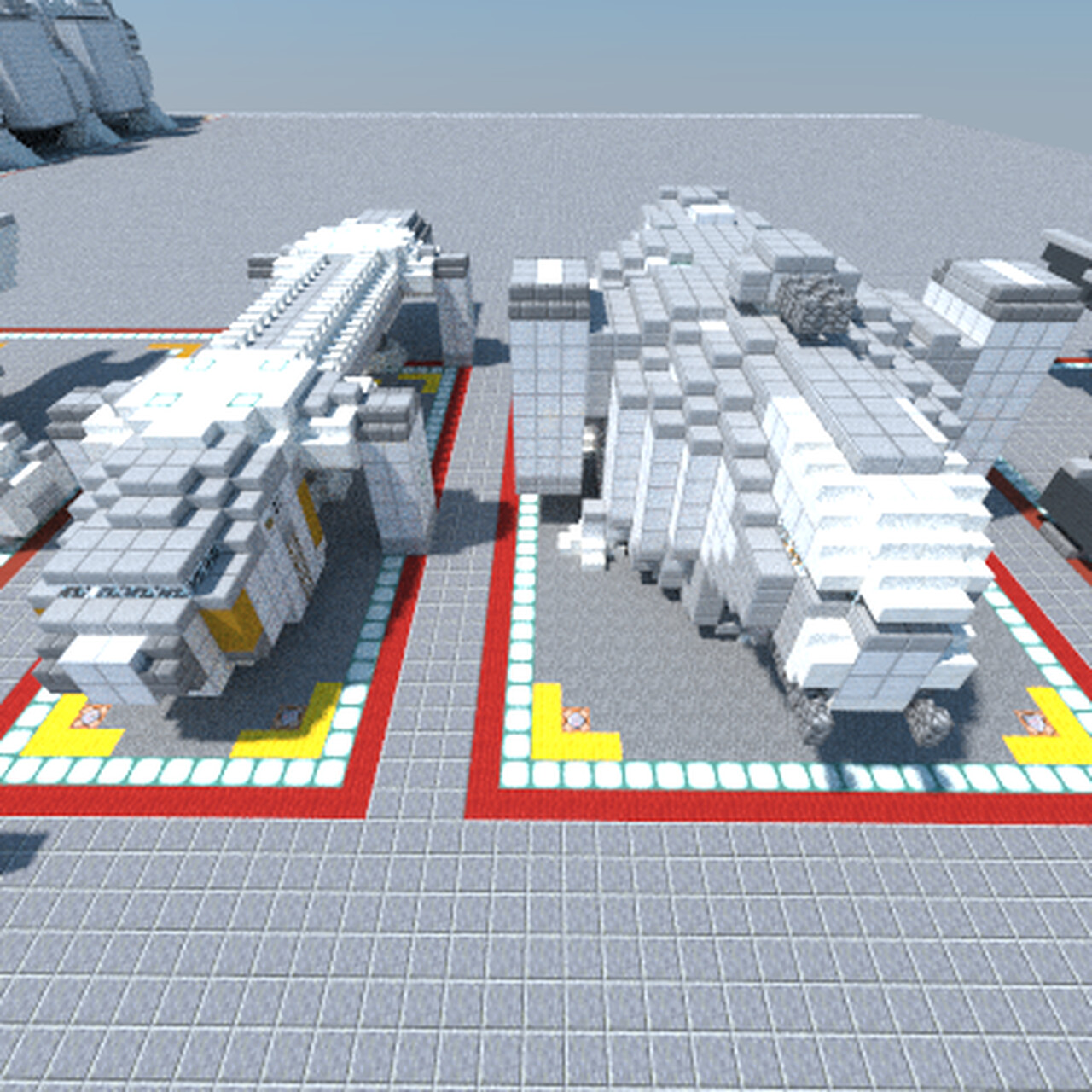 Imperial Dropship and aircrafts Minecraft Map