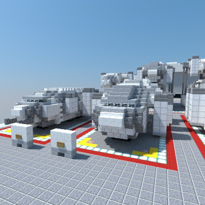 Imperial Dropship and aircrafts Minecraft Map
