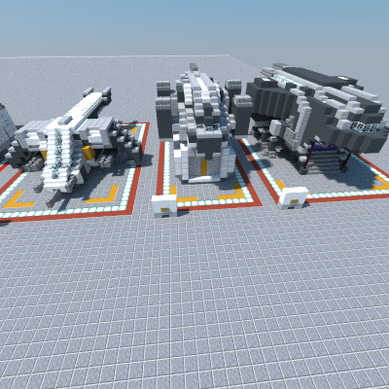 Imperial Dropship and aircrafts Minecraft Map