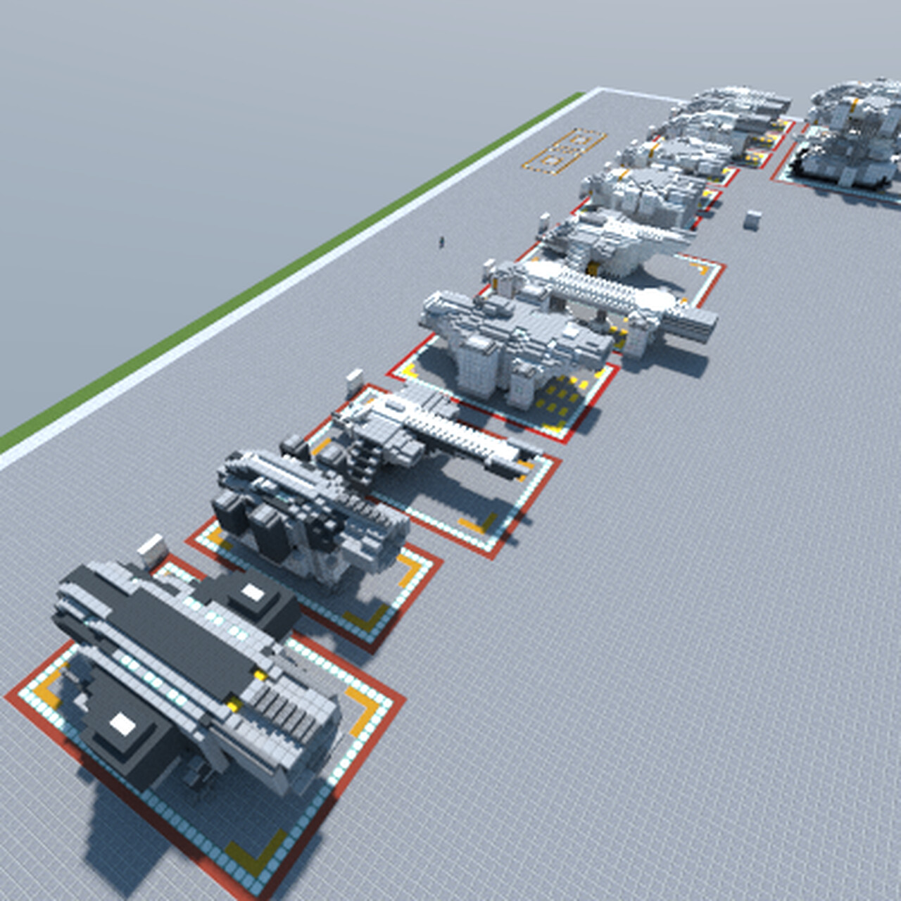 Imperial Dropship and aircrafts Minecraft Map