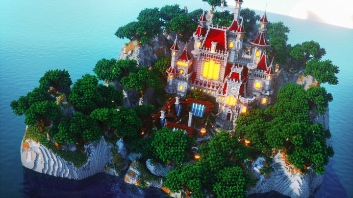 The Lost Castle Island Minecraft Map