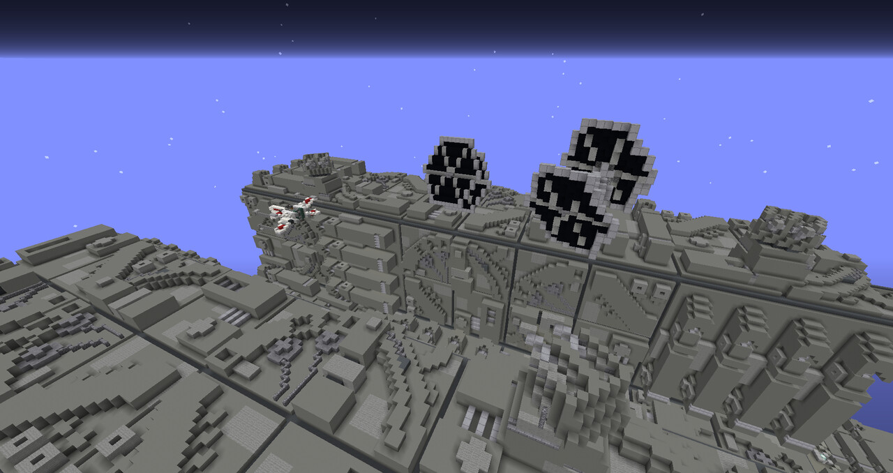 Death Star Trench Minecraft Map