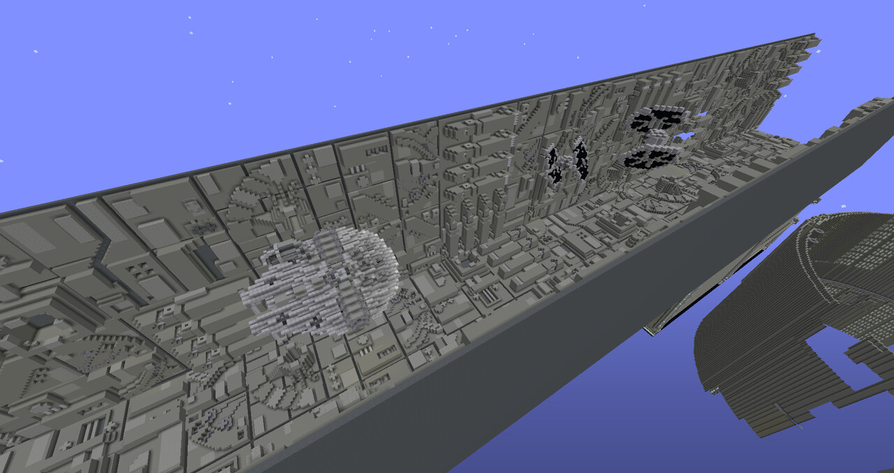 Death Star Trench Minecraft Map