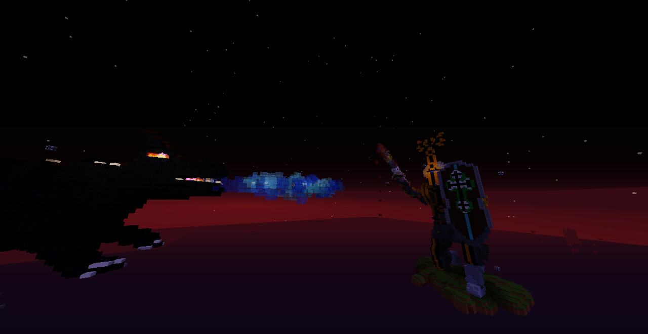 Knight Vs Dragon Minecraft Map