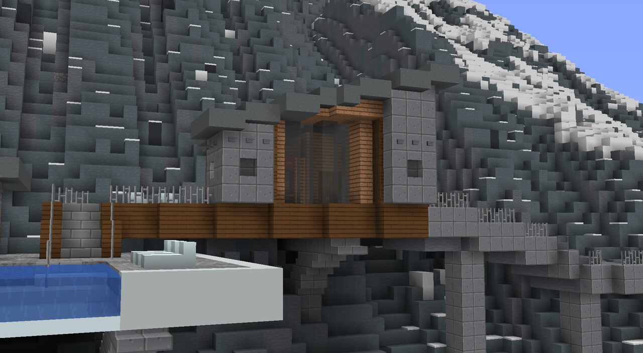 Snowy Mountain House - Built over the course of 2 Live streams ...